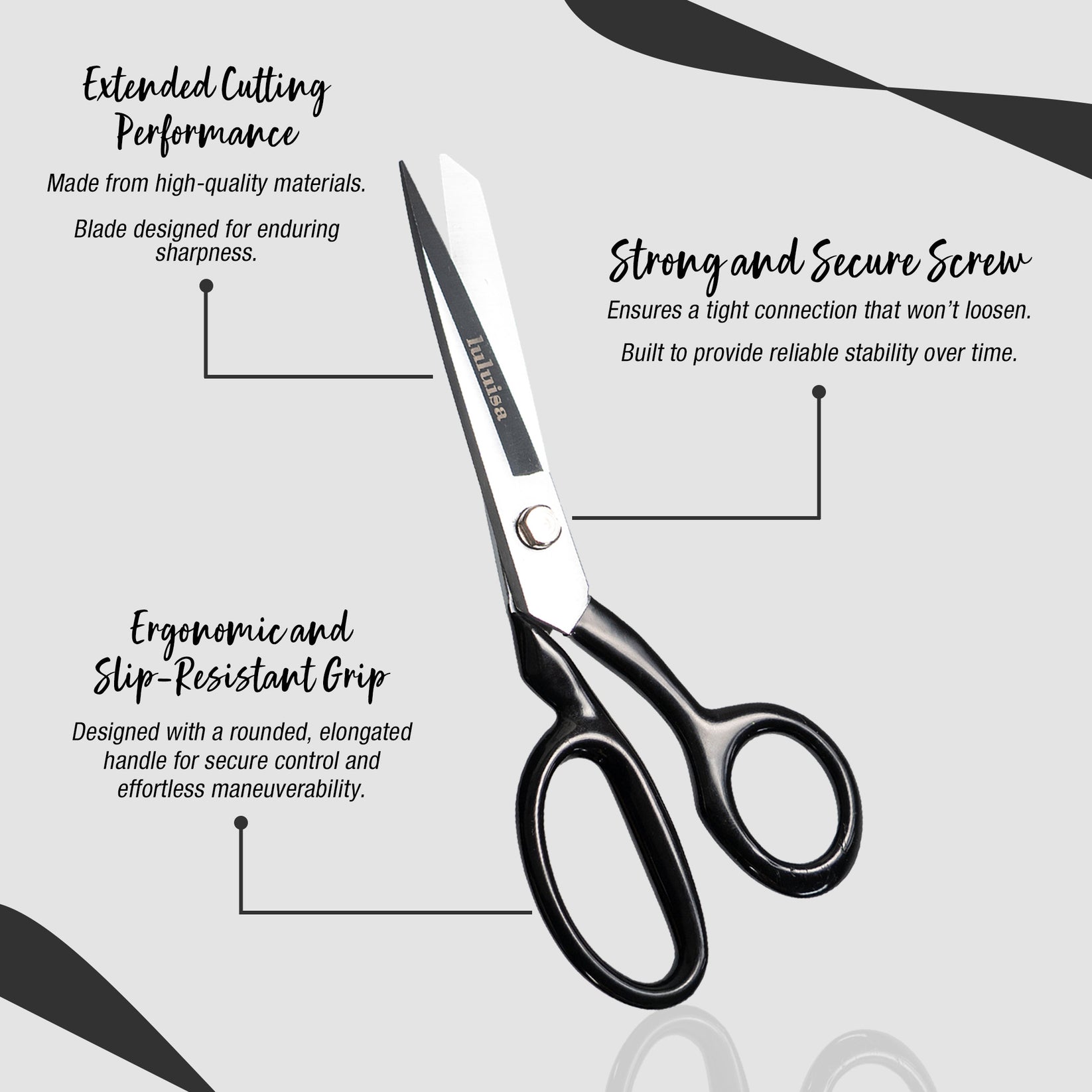 Professional Tailor Scissors – 8" Fabric Scissors – luluisa