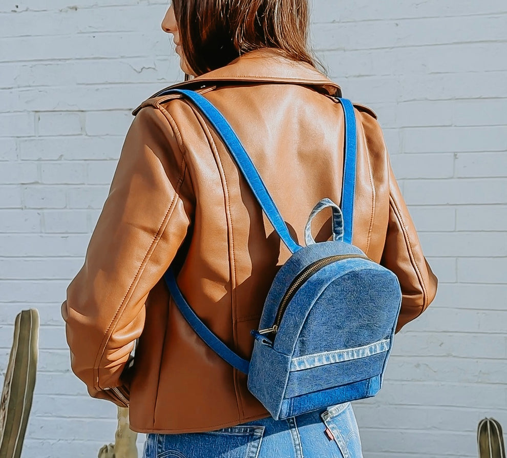 Mini Backpack Sewing Pattern + Video Tutorial – luluisa