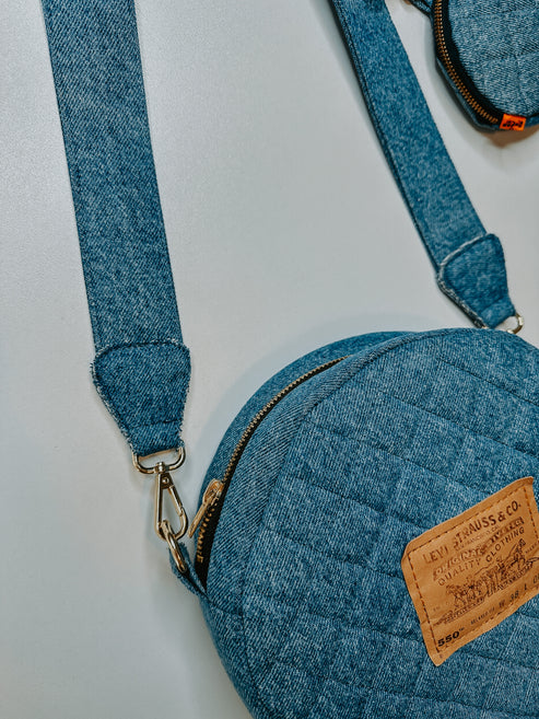 Quilted Round Bag Sewing Pattern + Video Tutorial – luluisa